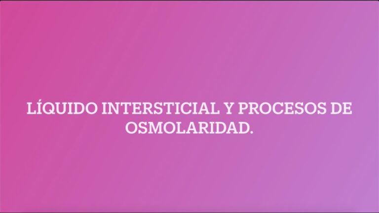 ¿Dónde se localiza el líquido intersticial? Descubre su función y ...